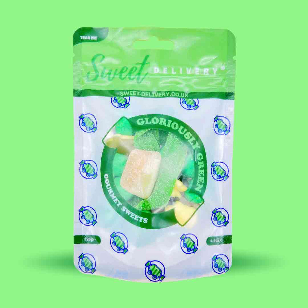 Gloriously Green Sweet Bag | Buy Gourmet Confectionery – Sweet Delivery ...